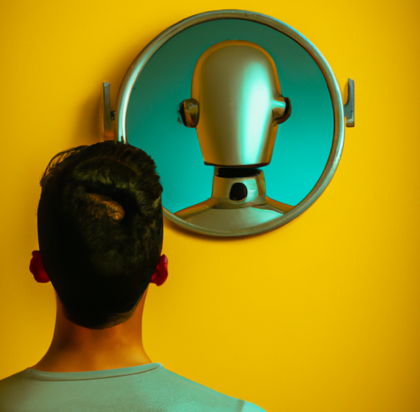 Reflections – The Great Mirror of AI – Elongi Studio